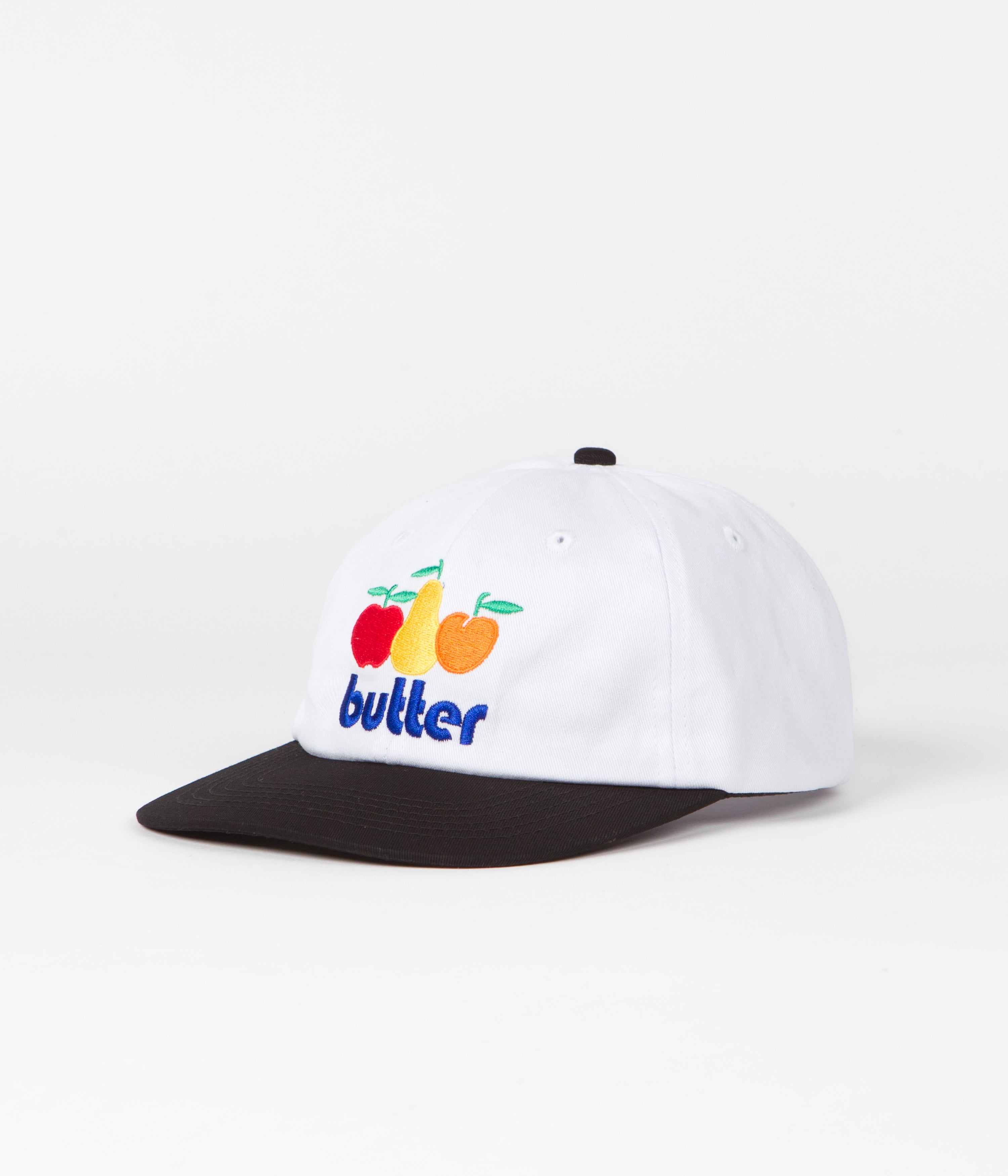 Butter Goods Orchard Cap - White / Black | Flatspot