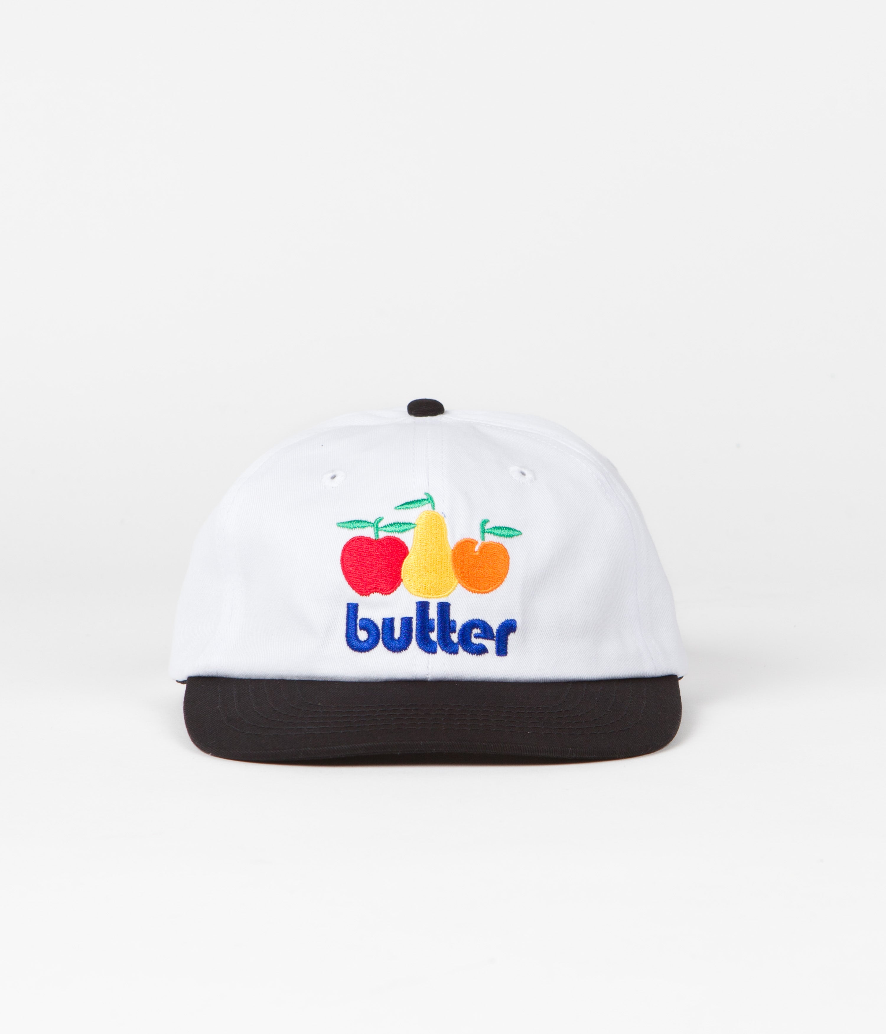 Butter Goods Orchard Cap - White / Black | Flatspot