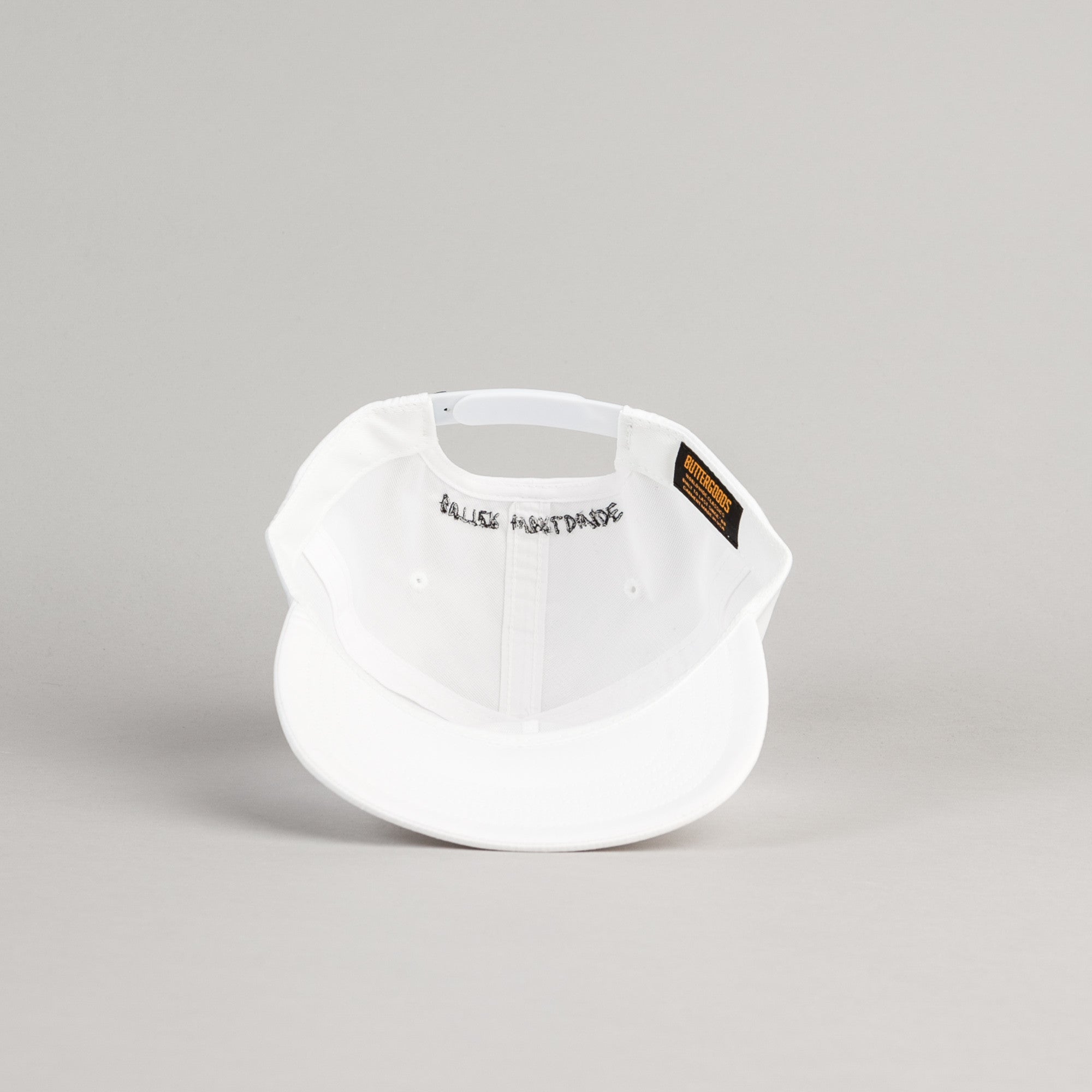 Butter Goods Panther Snapback Cap - White | Flatspot