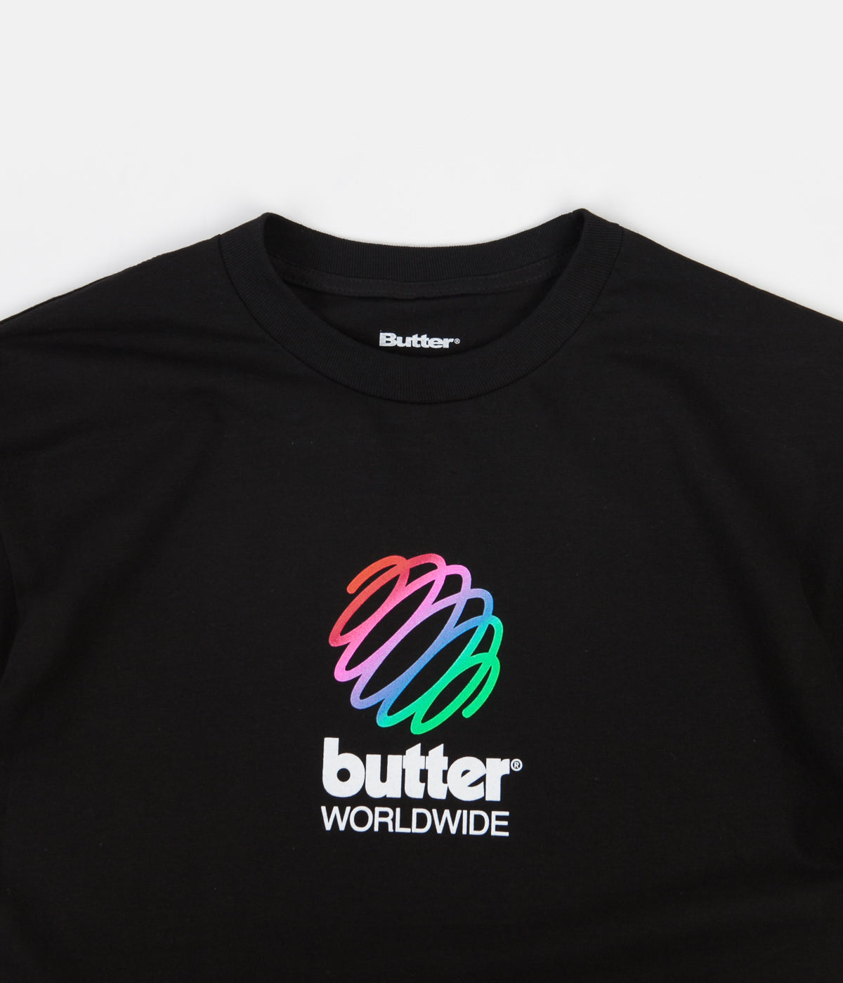 Butter Goods Telecom T-Shirt - Black | Flatspot