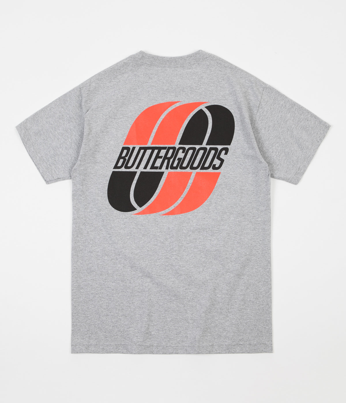 Butter Goods United Logo T-Shirt - Heather Grey | Flatspot