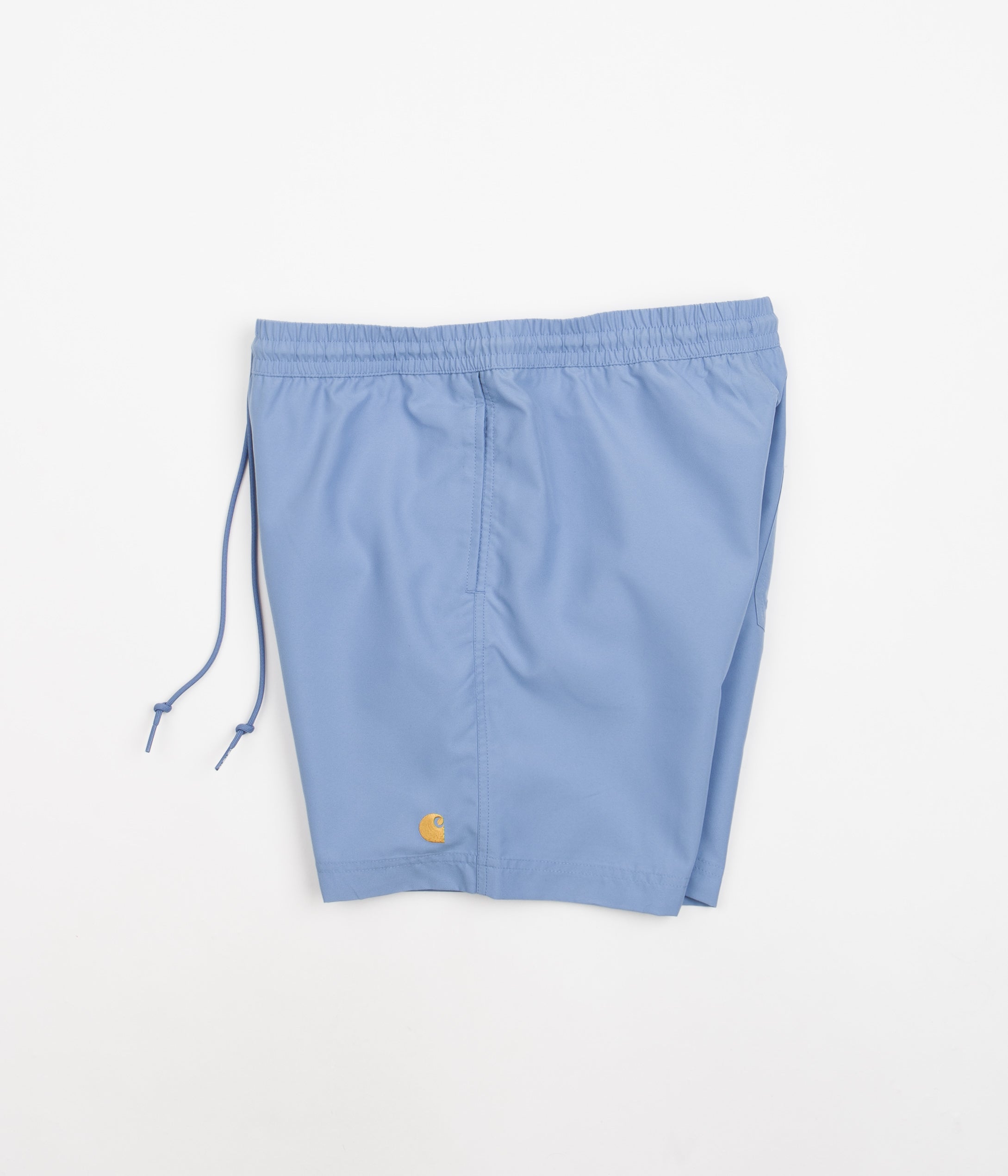 Carhartt Chase Swim Trunks - Piscine / Gold | Flatspot