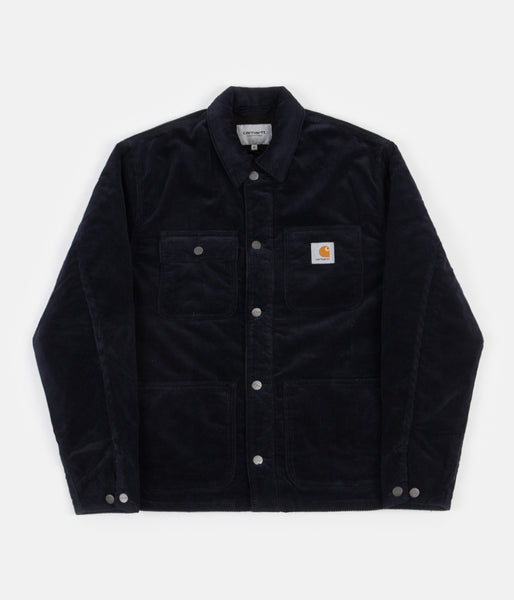 Carhartt Michigan Cord Coat - Dark Navy | Flatspot
