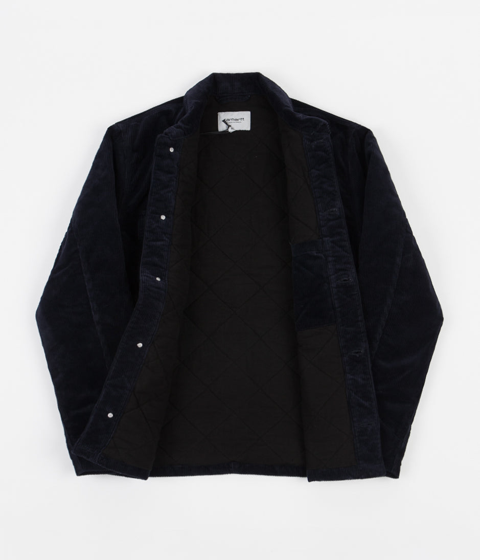 Carhartt Michigan Cord Coat - Dark Navy | Flatspot