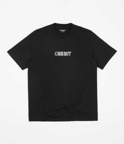 Carhartt Multi Star Script T-Shirt - Black / White | Flatspot