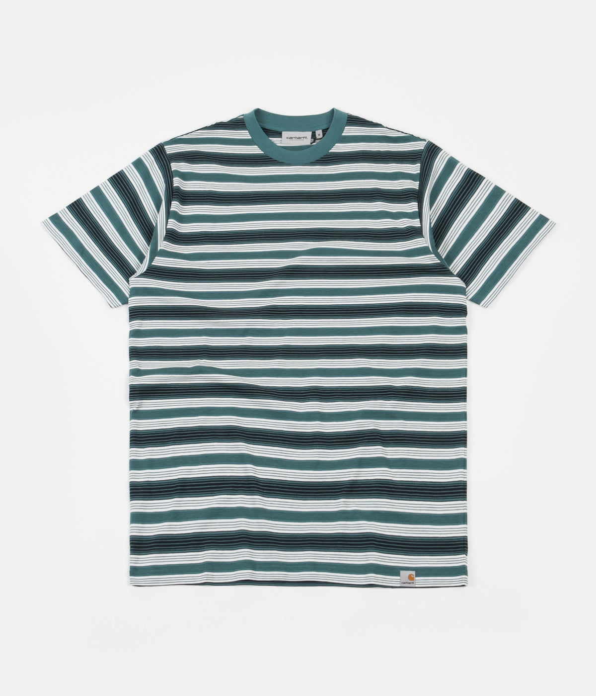 Carhartt Otis T-Shirt - Otis Stripe / Wax | Flatspot