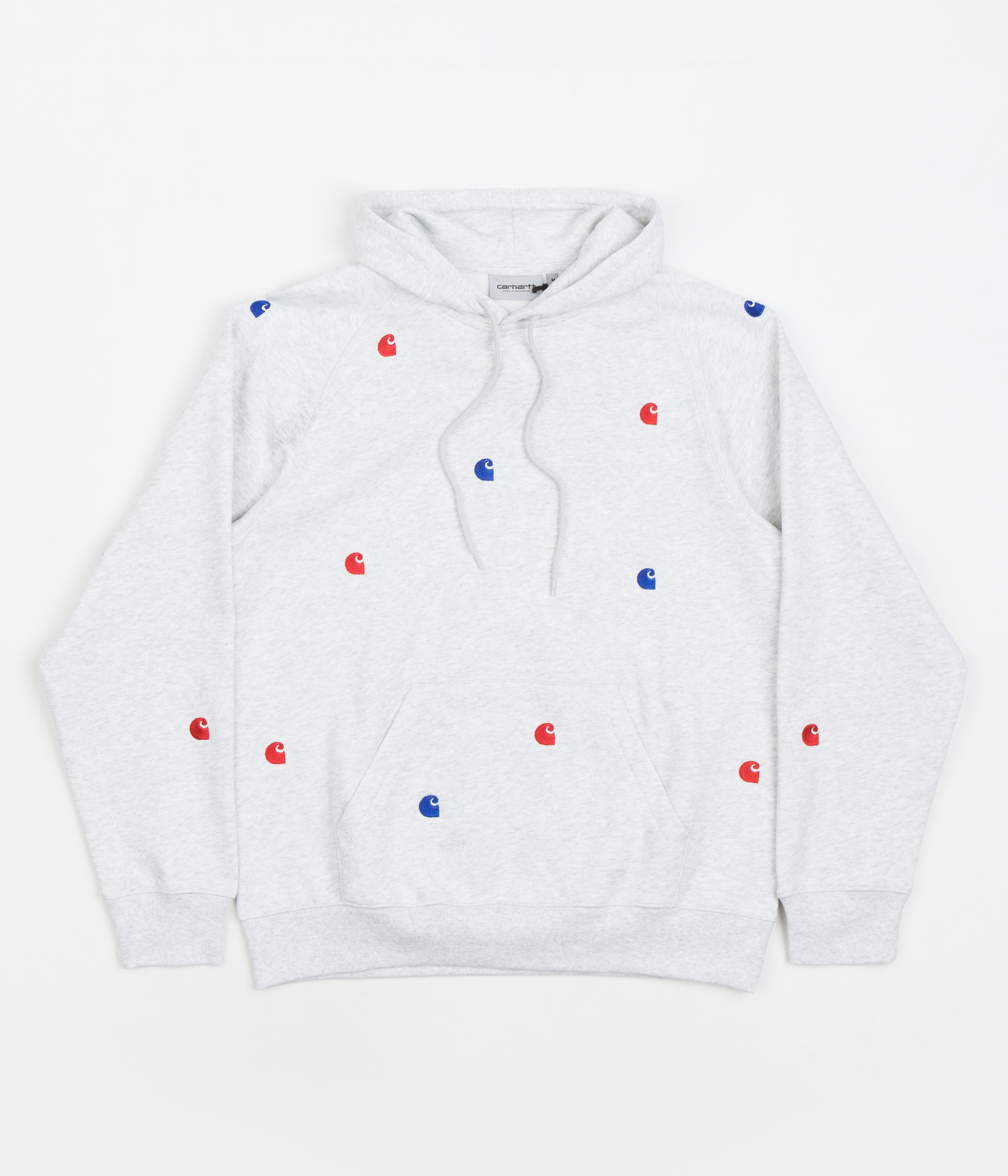 Carhartt Seek Hoodie Ash Heather Flatspot