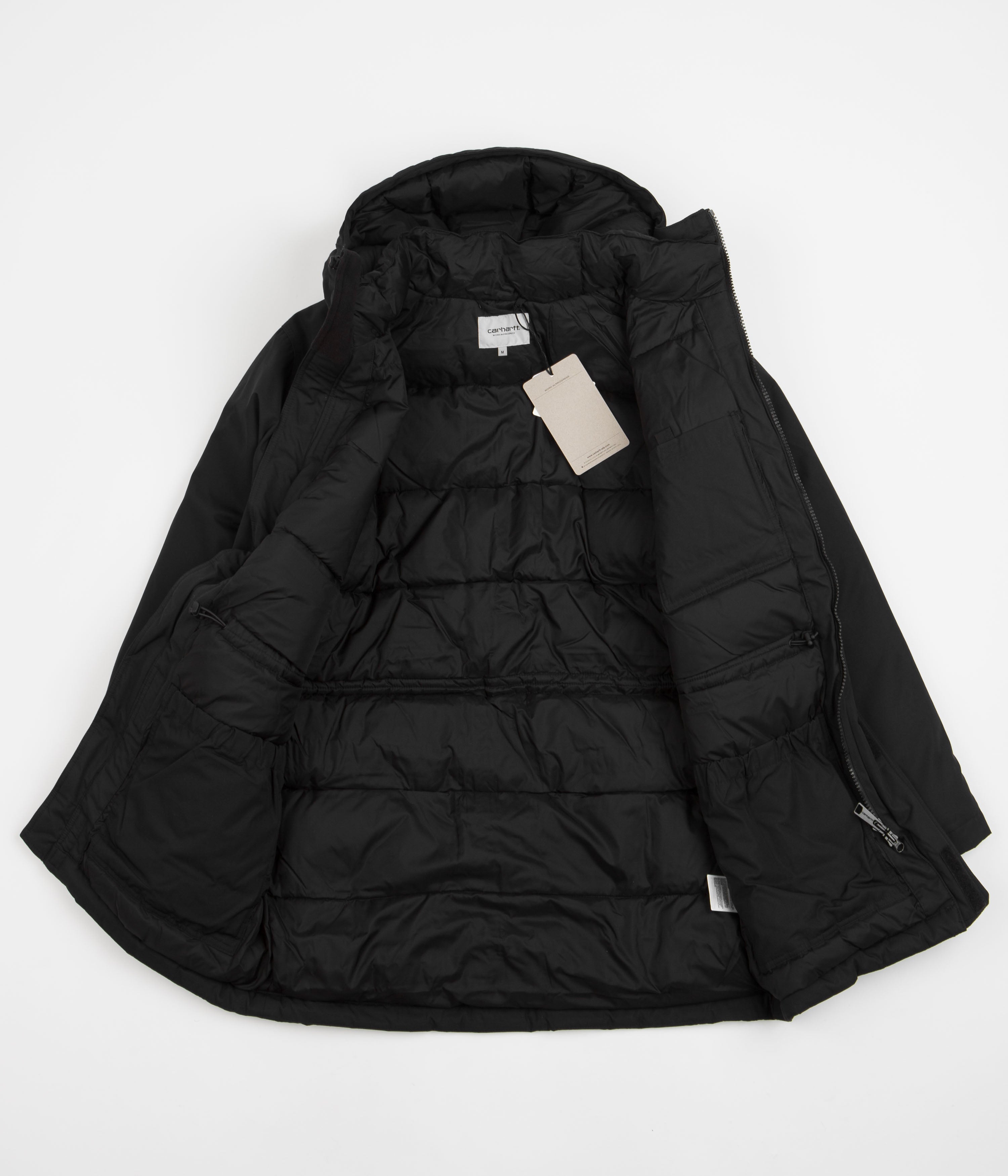 Carhartt Siberian Cold Jacket - Black / Black | Flatspot