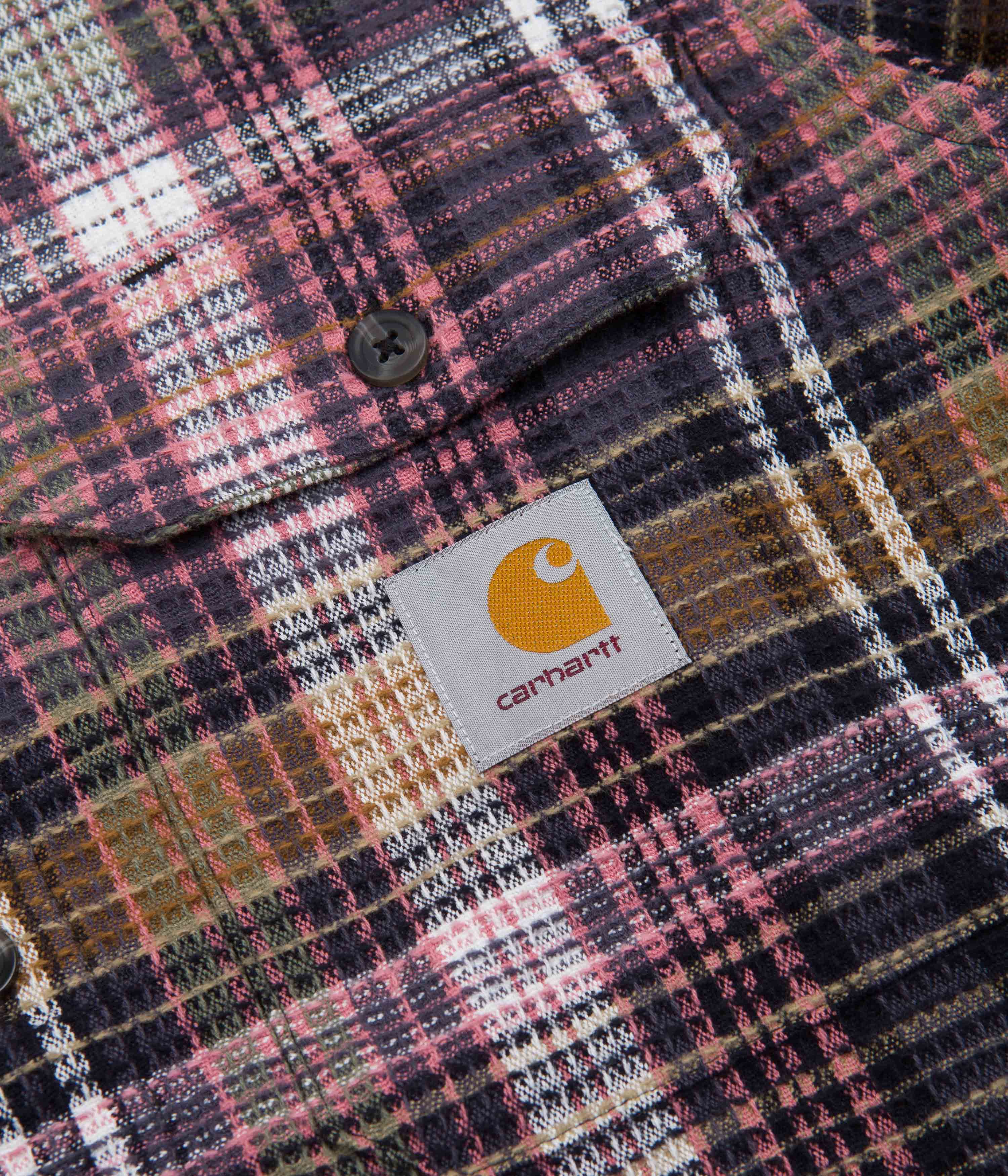 Carhartt Valmon Shirt - Valmon Check / Hamilton Brown | Flatspot