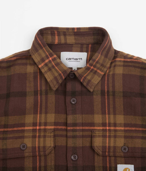 Carhartt Wallace Shirt - Wallace Check / Ale | Flatspot