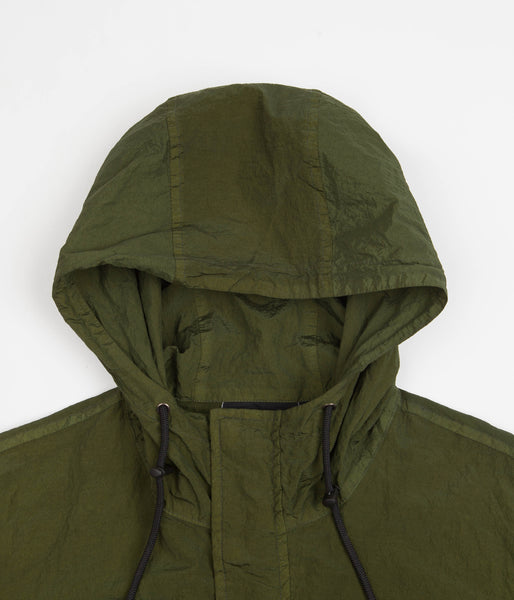 Carrier Goods Tie Dye Nylon Jacket - Golden Green | Flatspot
