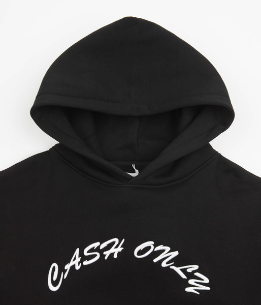 Cash Only Logo Hoodie - Black | Flatspot
