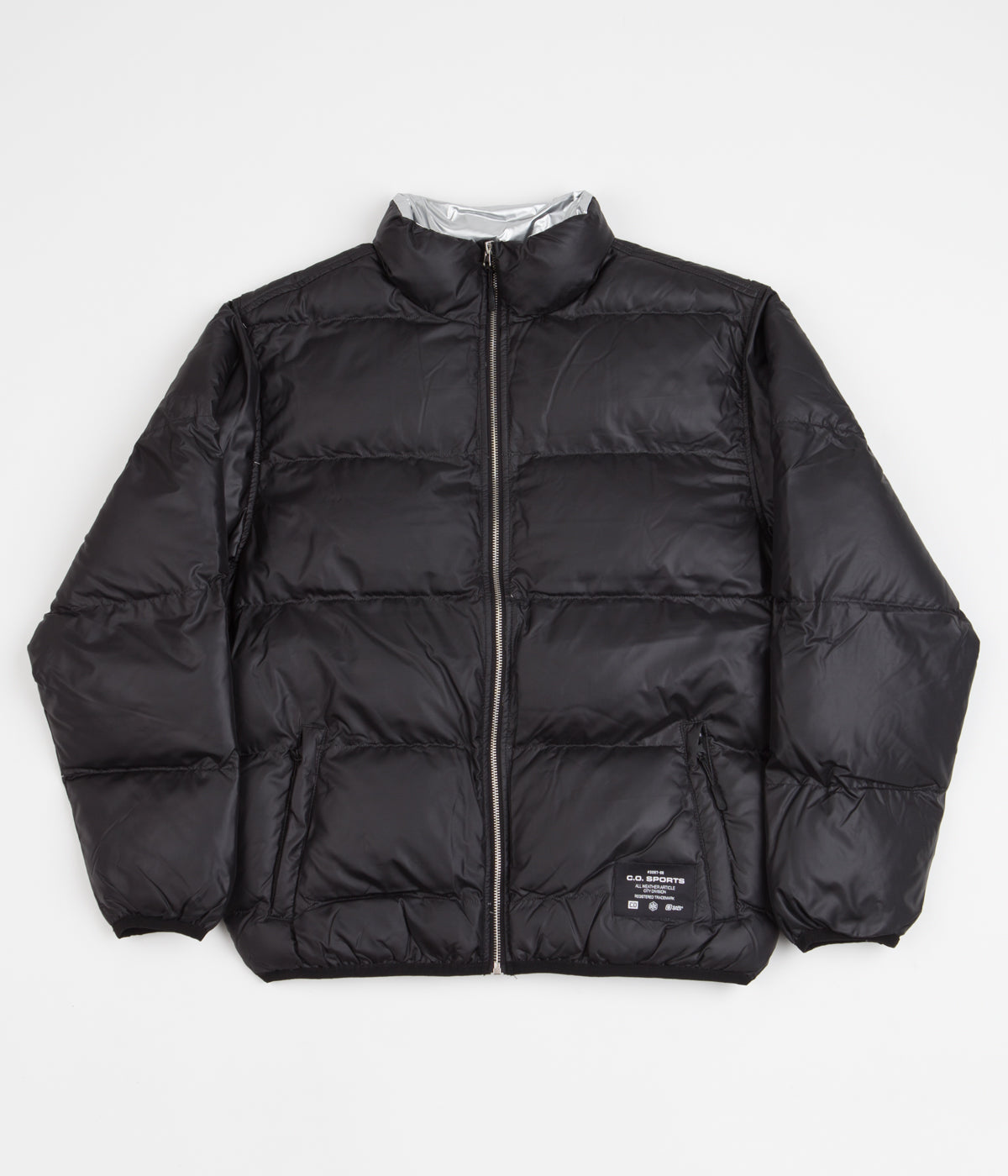 Cash Only Puffer Jacket - Black | Flatspot