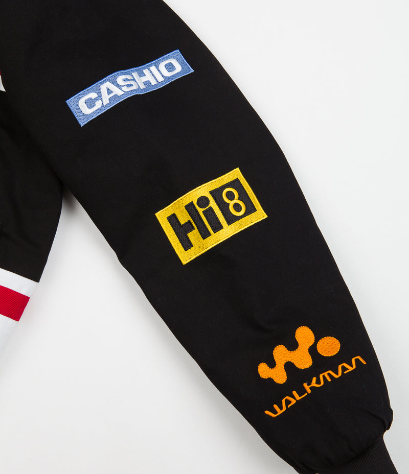 Cash Only Racing Jacket - White / Black | Flatspot
