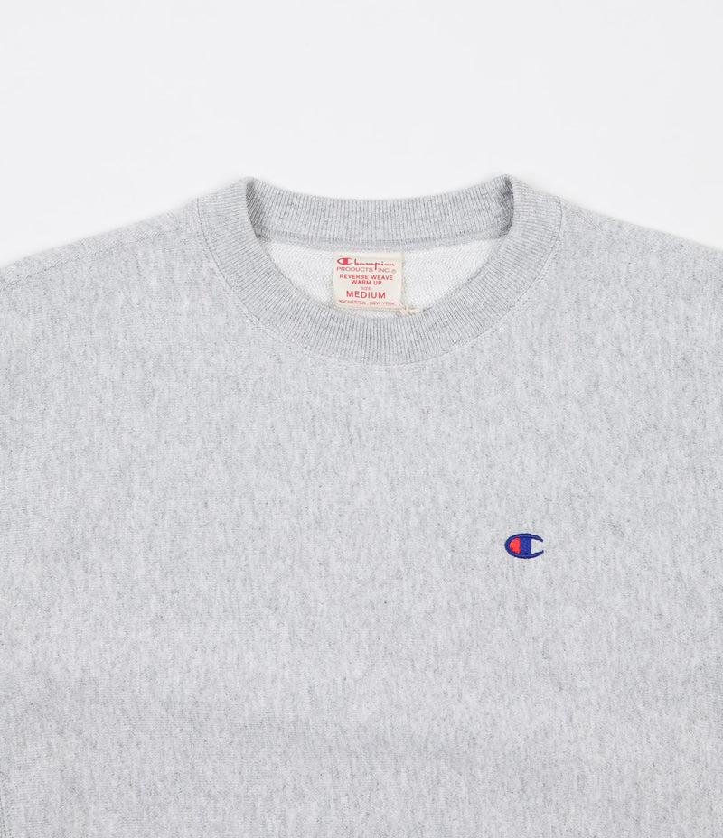 Champion Reverse Weave Classic Sweatshirt - Grey Marl | Flatspot