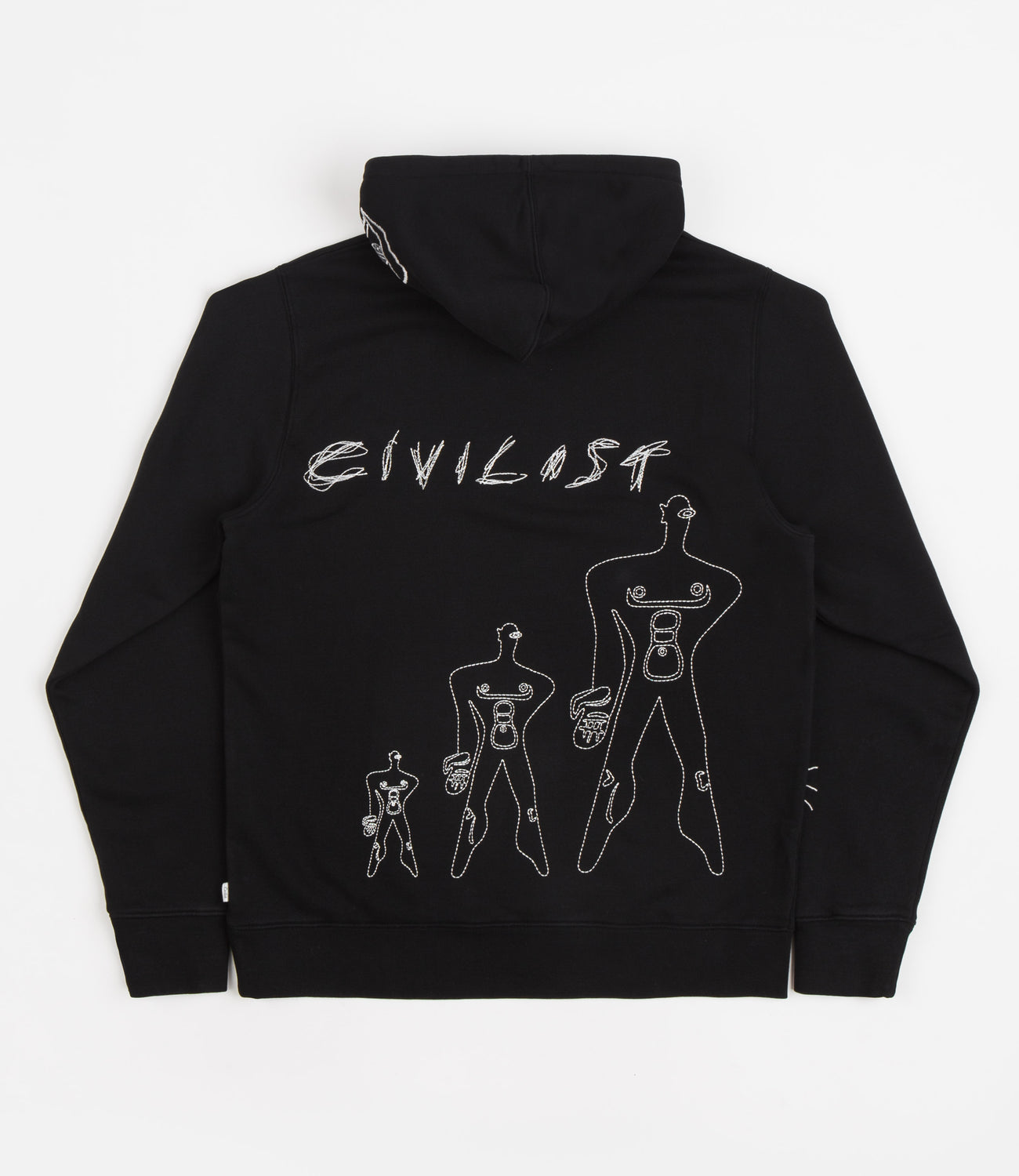 Civilist Corbusier Hoodie - Black | Flatspot