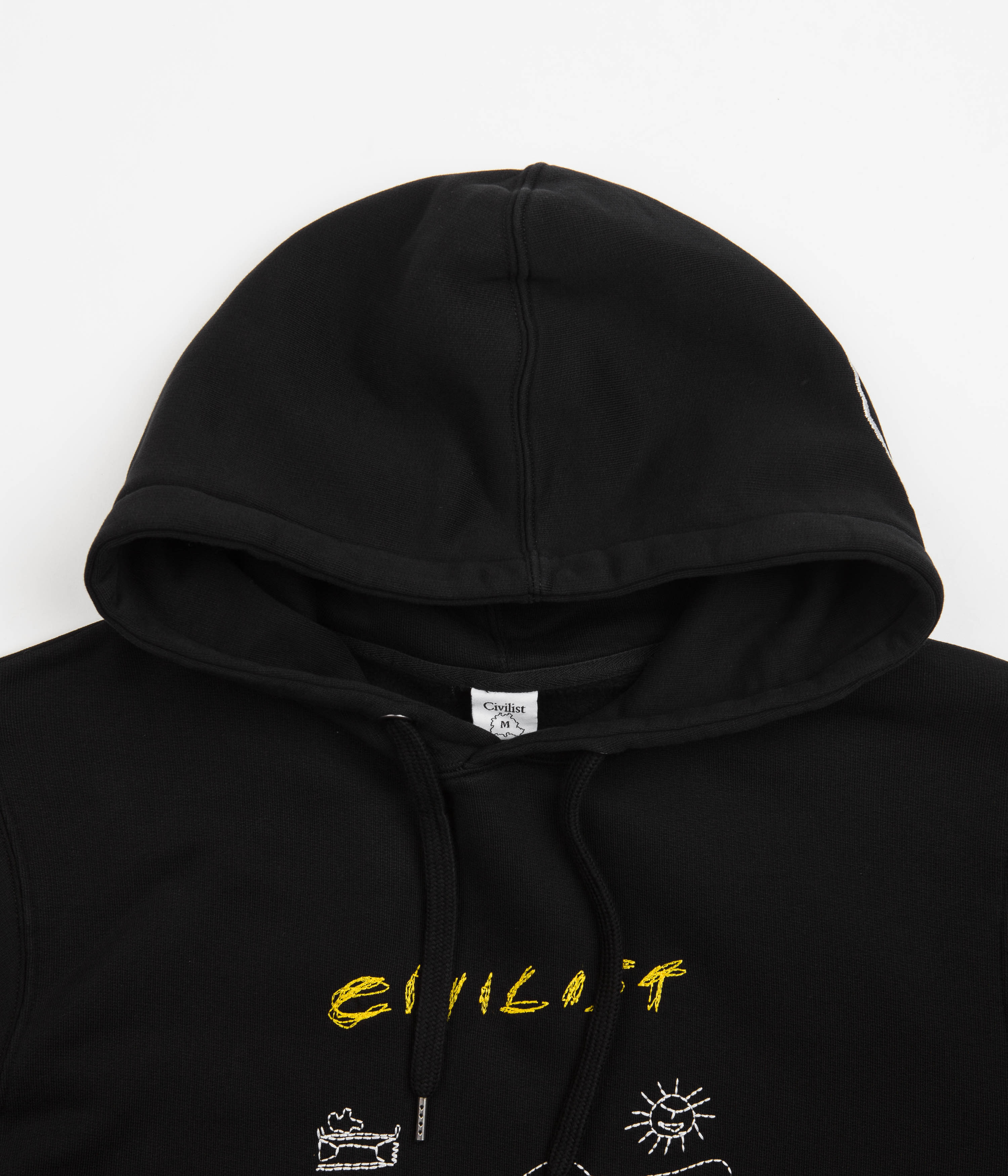 Civilist Corbusier Hoodie - Black | Flatspot