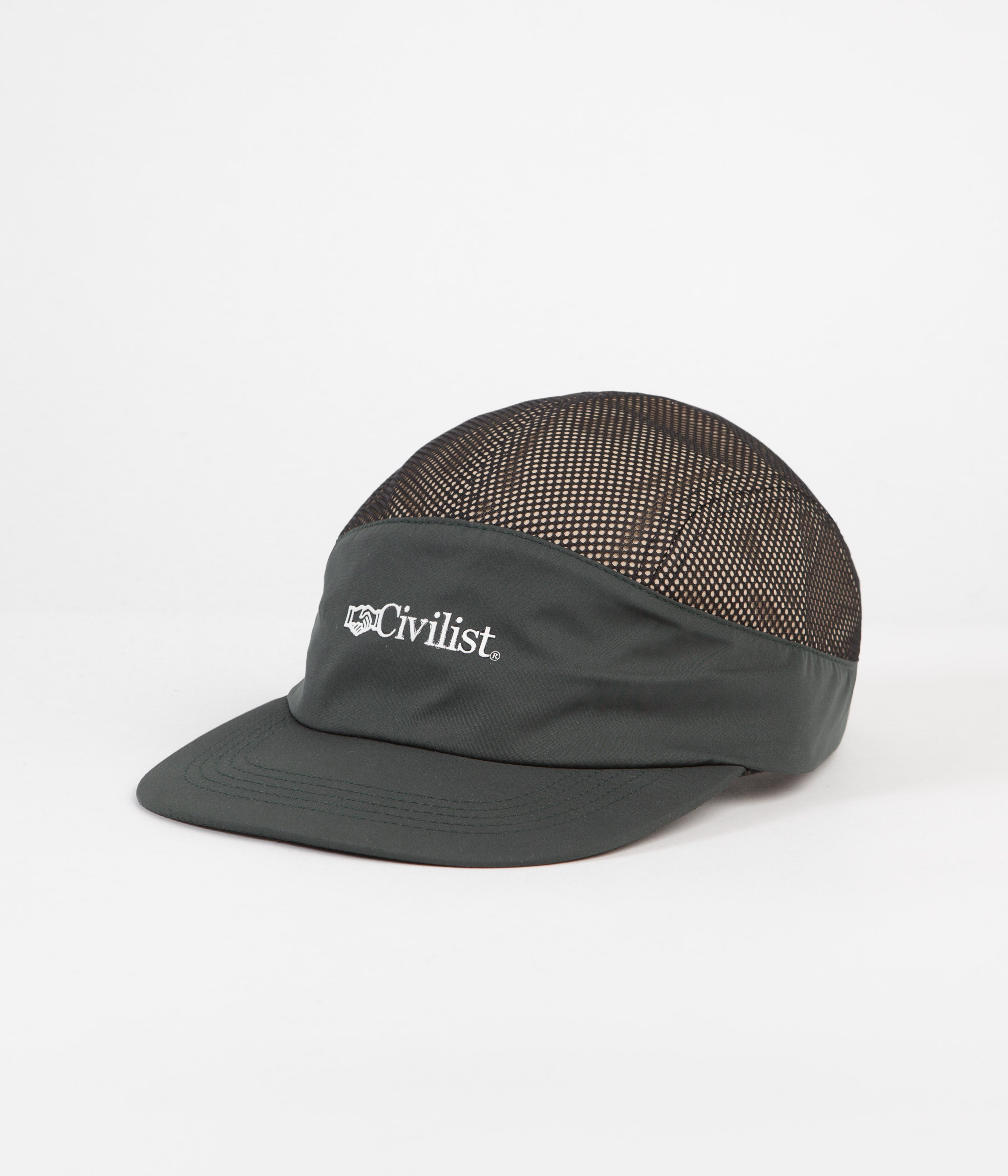 Civilist Running Cap - Forest / Beige | Flatspot