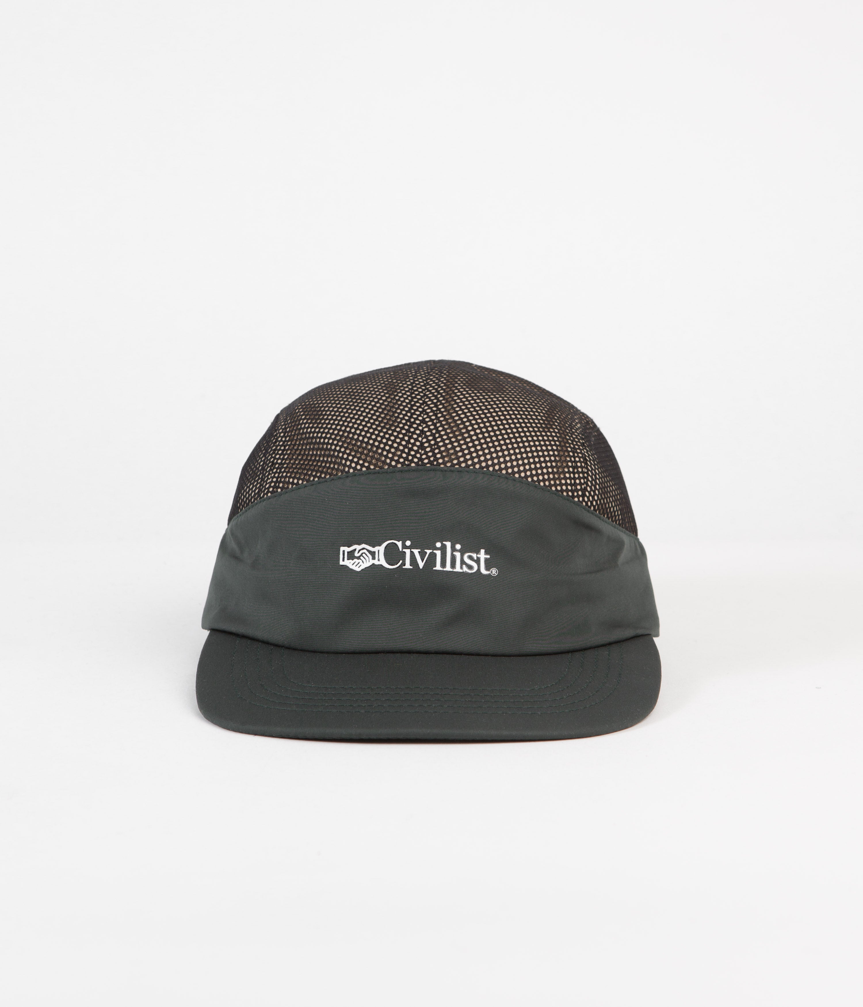 Civilist Running Cap - Forest / Beige | Flatspot