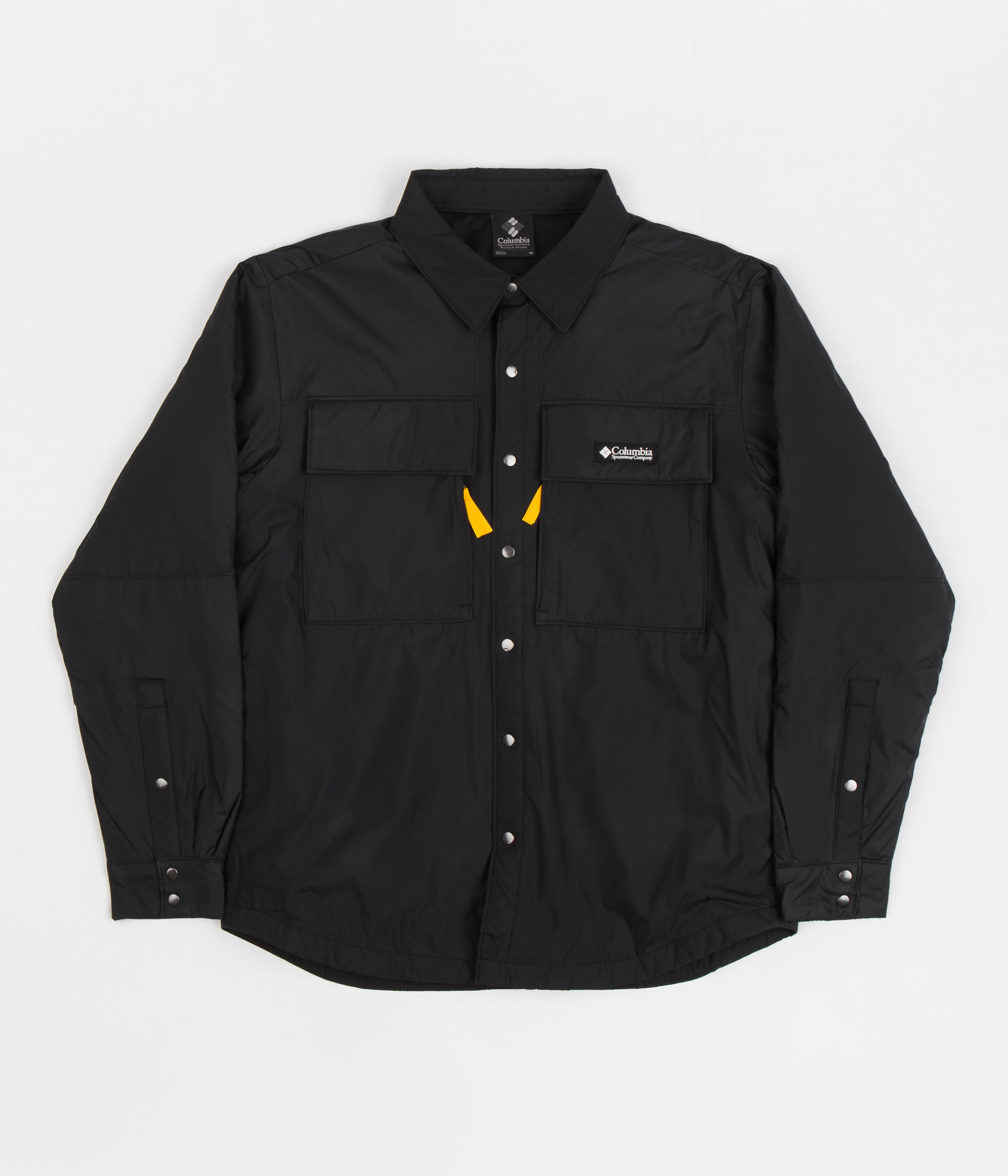 Columbia Ballistic Ridge Shirt Jacket - Black | Flatspot