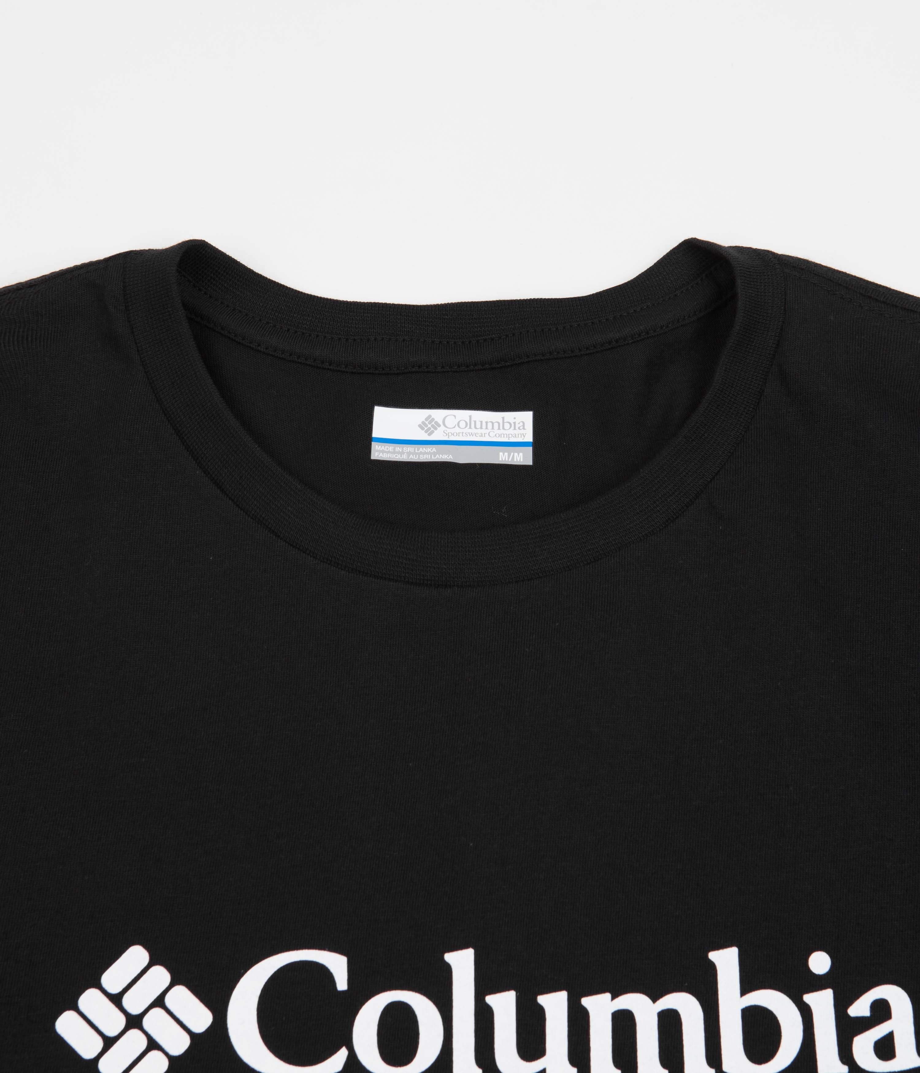 Columbia CSC Basic Logo Short Sleeve T-Shirt - Black | Flatspot