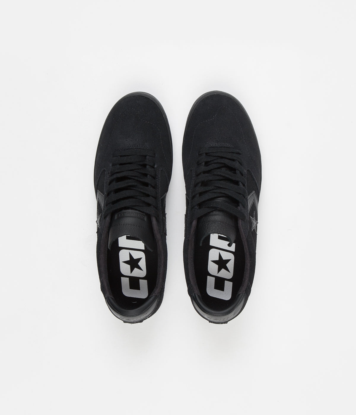 Converse Checkpoint Pro Ox Suede Shoes - Black / Black / Black | Flatspot