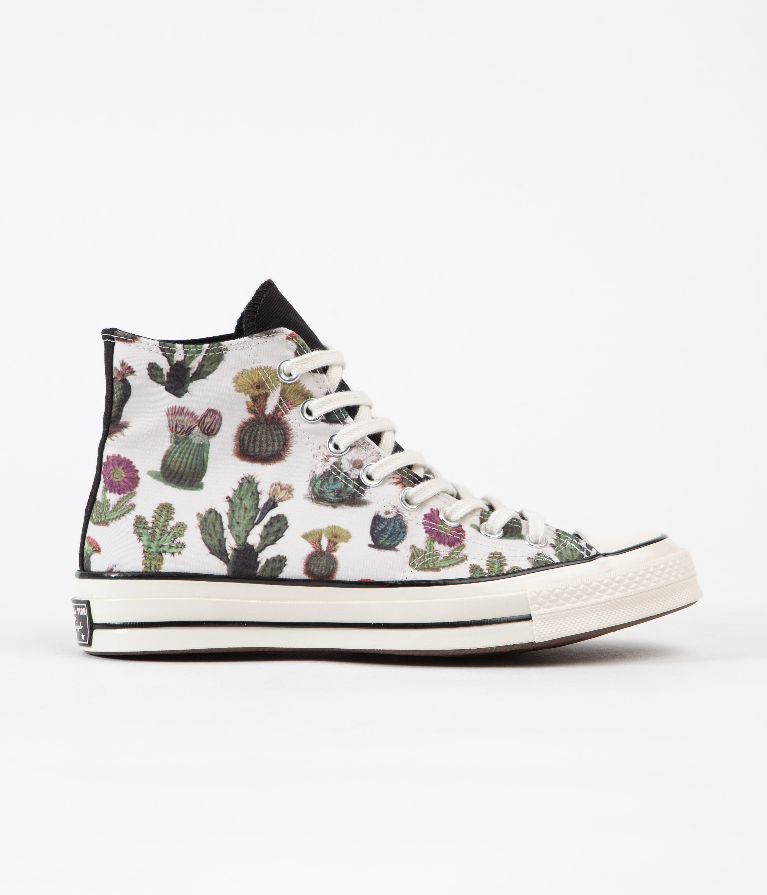 Converse CTAS 70's Hi Succulent Print Shoes - Egret / Black / Egret ...