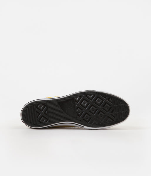 Converse One Star Ox Shoes - Bold Citron / Black / White | Flatspot