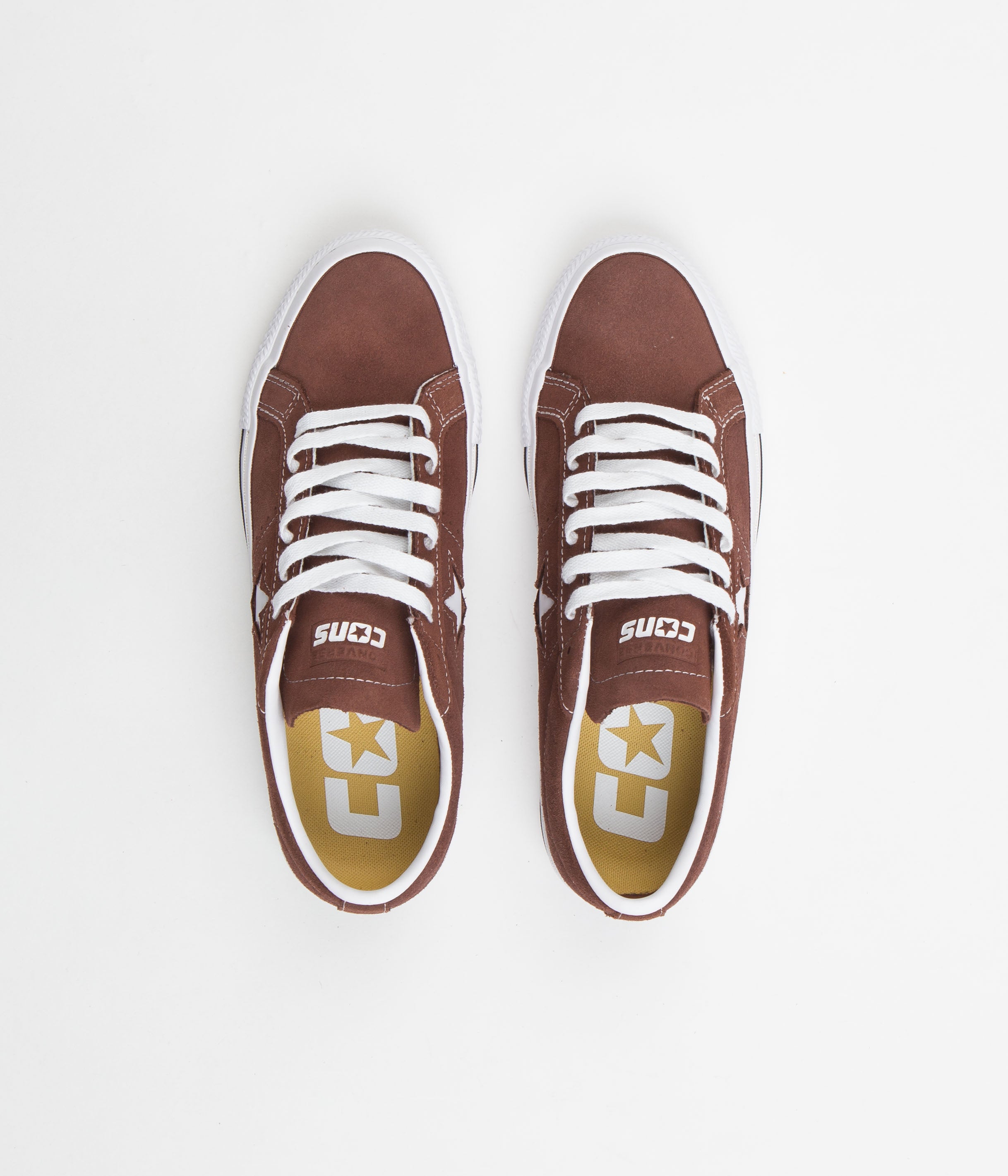 Converse One Star Pro Ox Shoes - Red Oak / White / Black | Flatspot