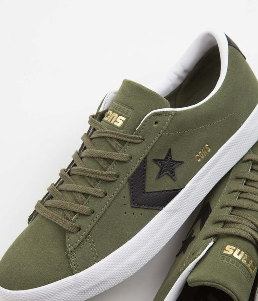 Converse Pro Leather Vulcanized Pro Ox Shoes - Utility / Black / White ...