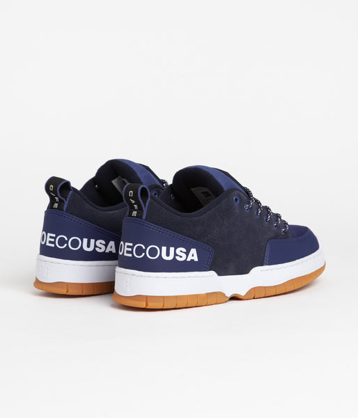 DC x Skateboard Cafe Clocker 2 Shoes - Navy | Flatspot