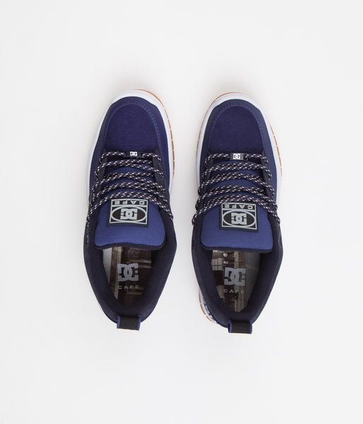 DC x Skateboard Cafe Clocker 2 Shoes - Navy | Flatspot
