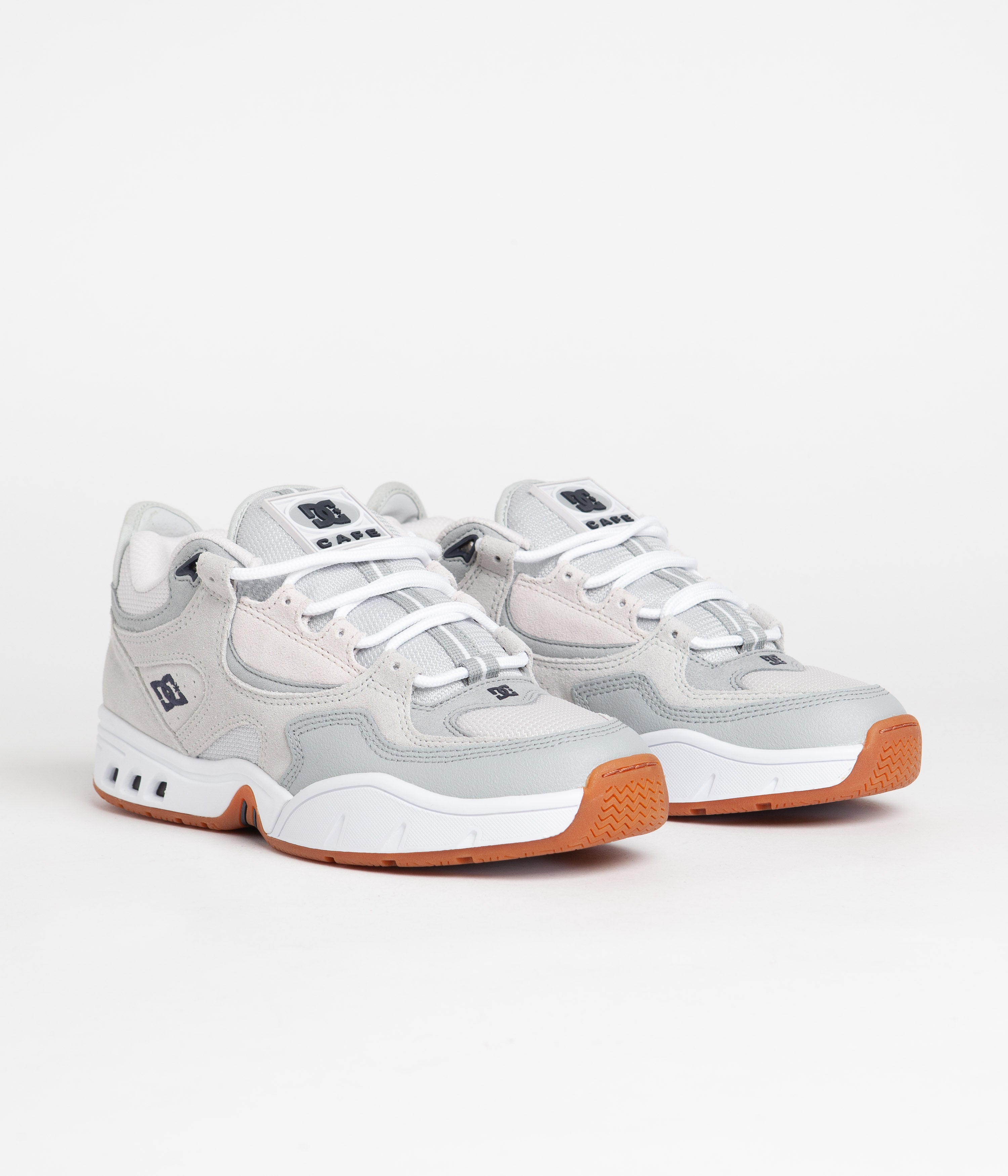 DC x Skateboard Cafe Kalis OG Shoes - Light Grey | flatspot