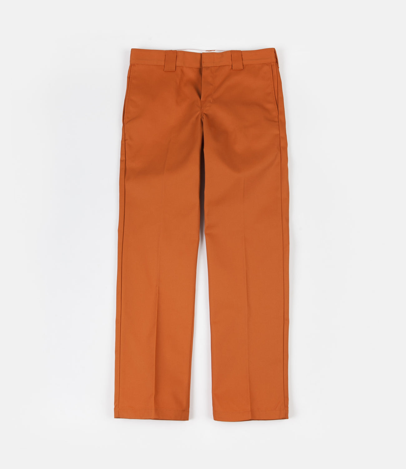 Dickies 873 Slim Straight Work Trousers - Rust | Flatspot