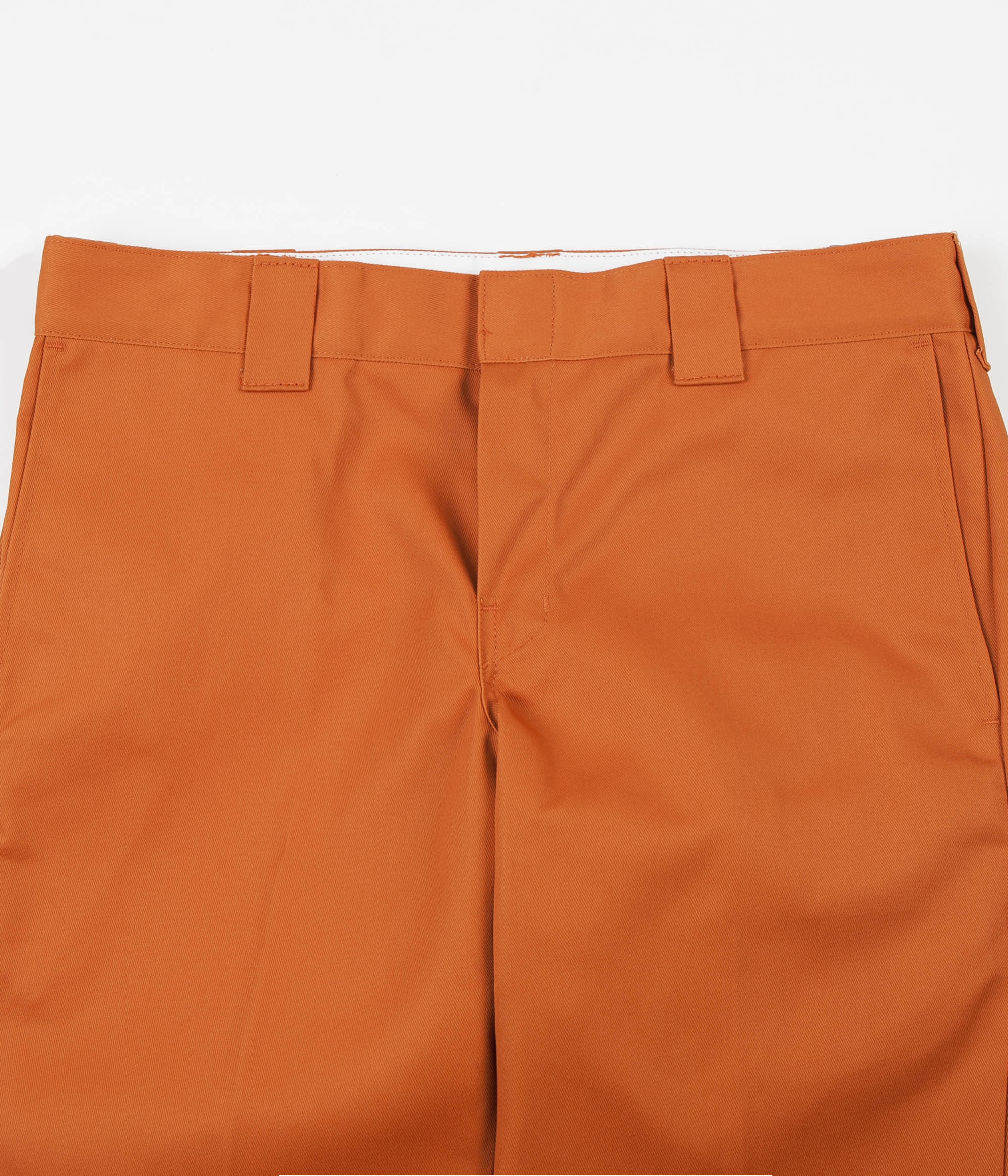 Dickies 873 Slim Straight Work Trousers - Rust | Flatspot