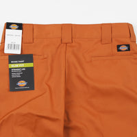 Dickies 873 Slim Straight Work Trousers - Rust | Flatspot