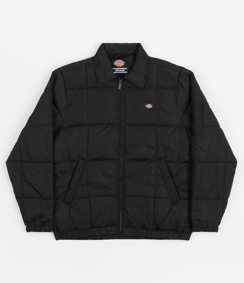 Dickies Eisenhower Puffer Jacket - Black | Flatspot