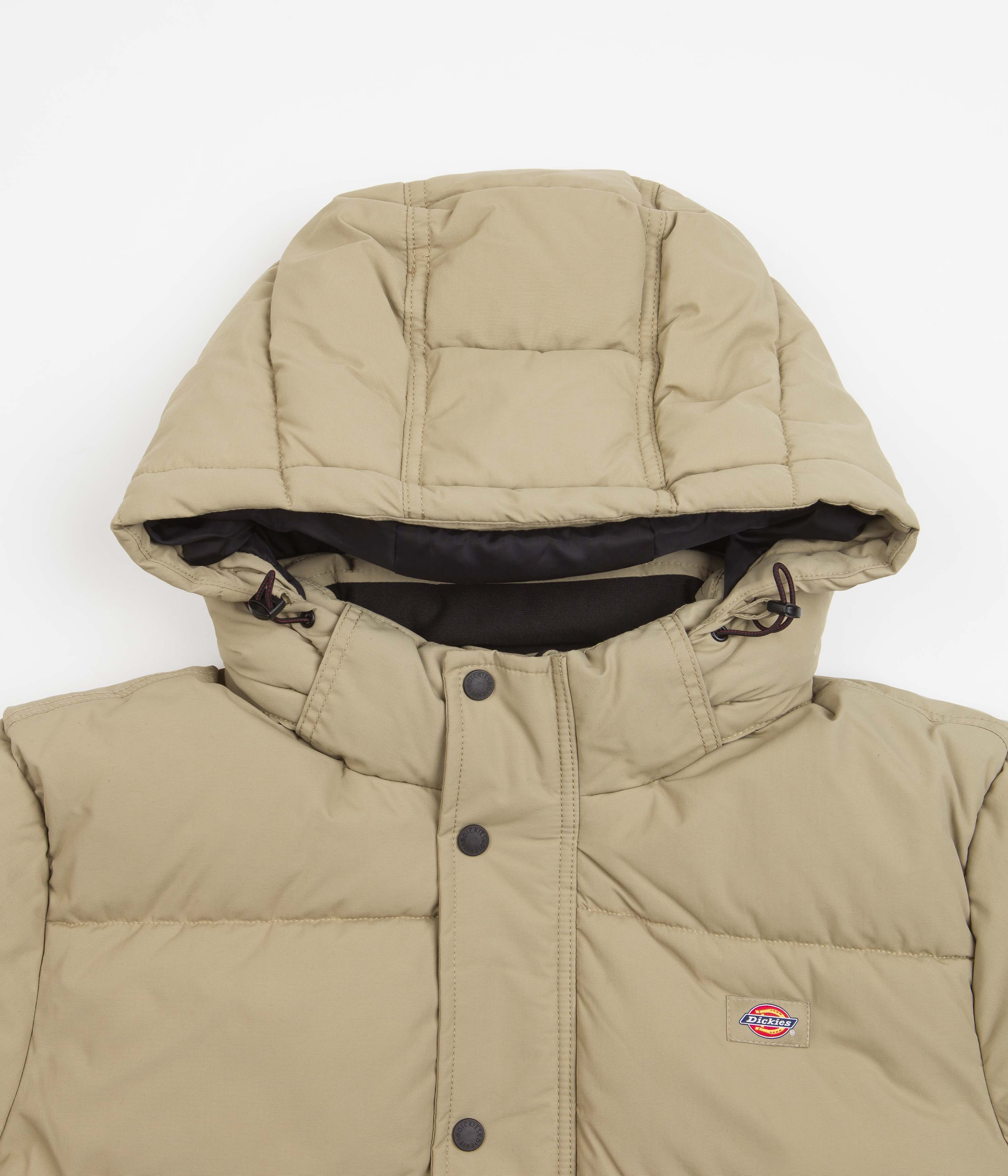 Dickies Glacier View Puffer Jacket - Khaki | Flatspot