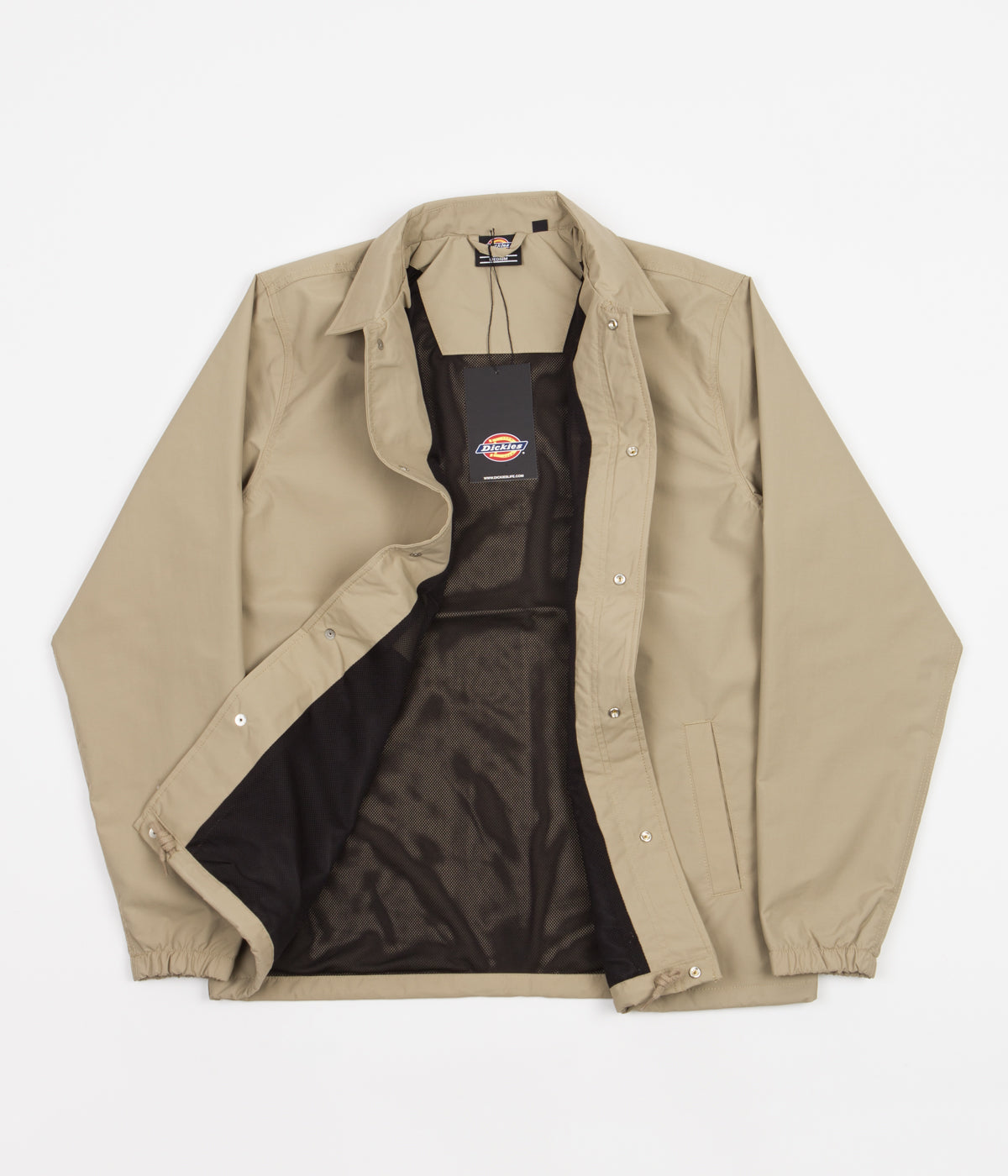 Dickies Oakport Coach Jacket - Khaki | Flatspot