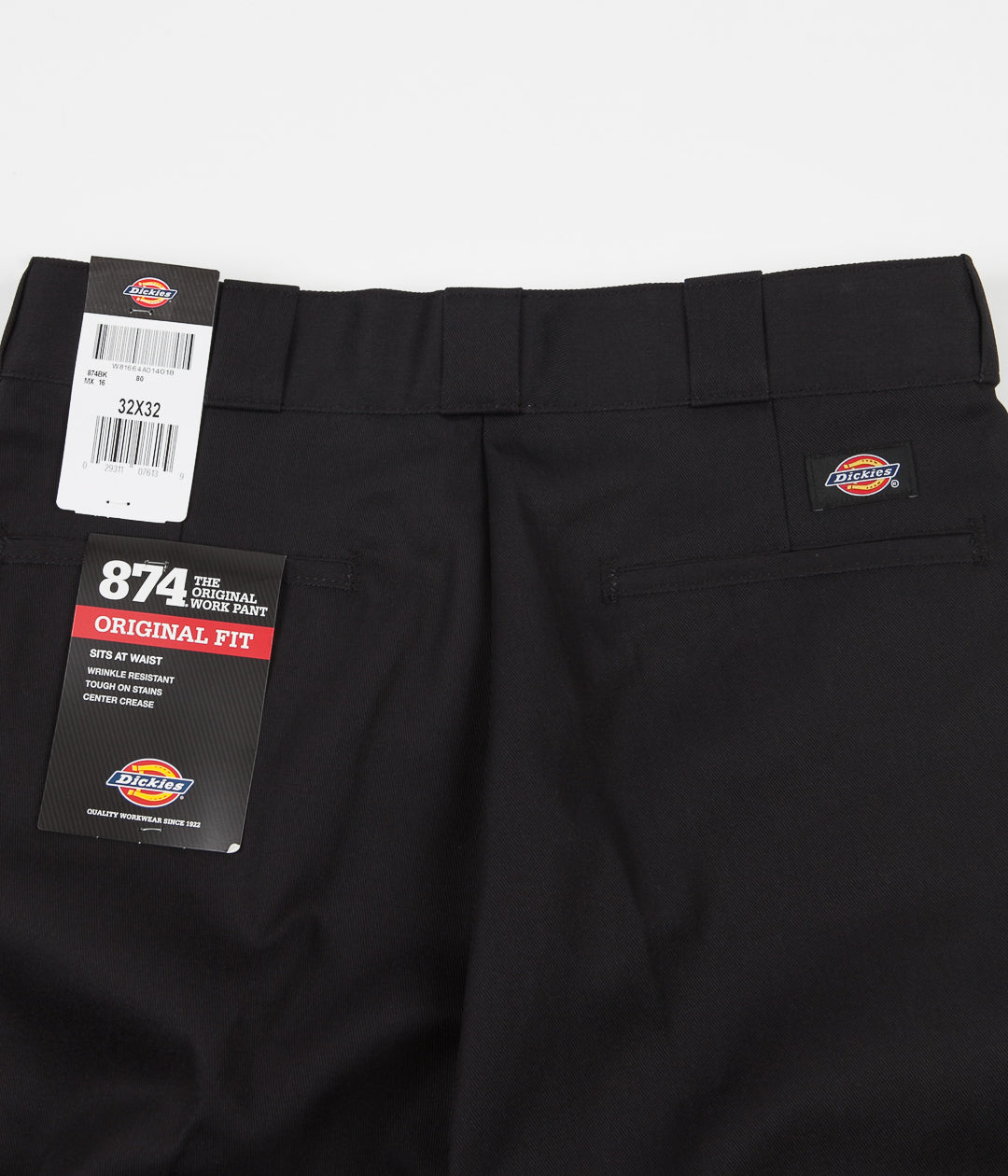 Dickies Original 874 Work Trousers - Black | Flatspot