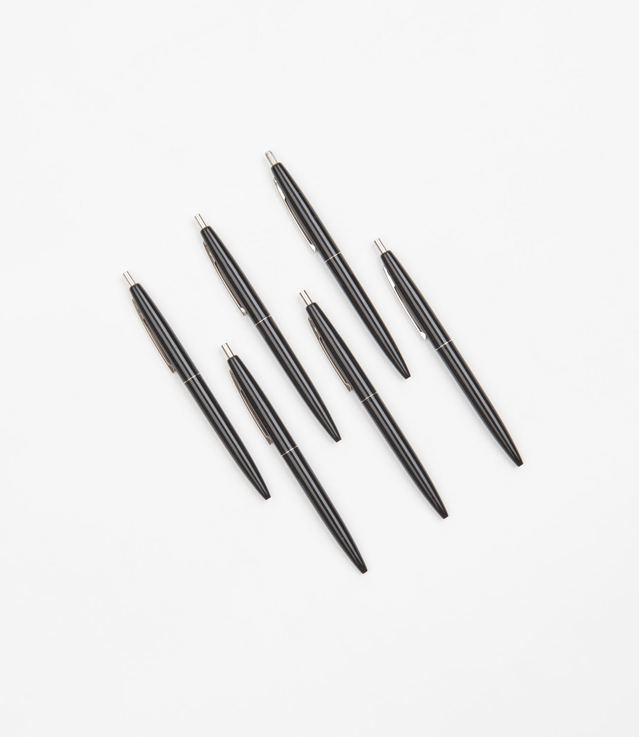 Field Notes Clic Pens (6 Pack) - Black | Flatspot