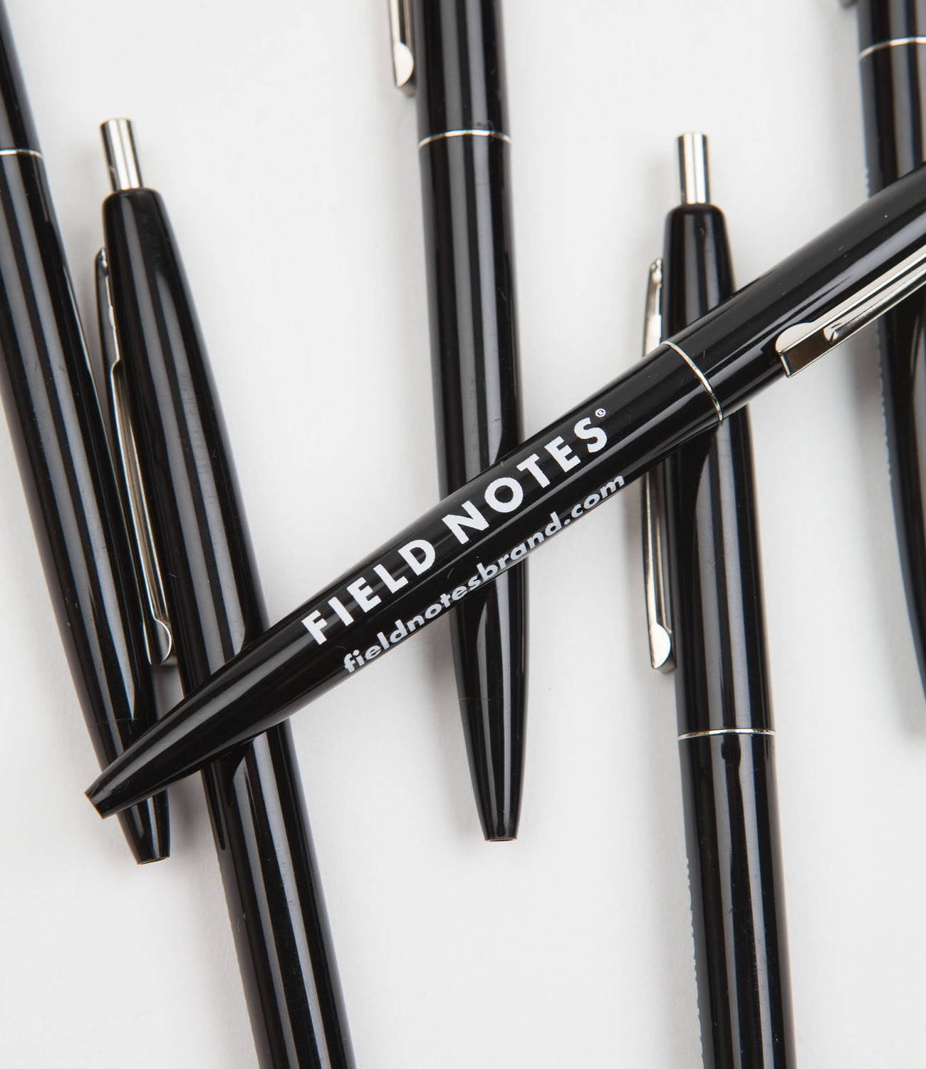 Field Notes Clic Pens (6 Pack) - Black | Flatspot