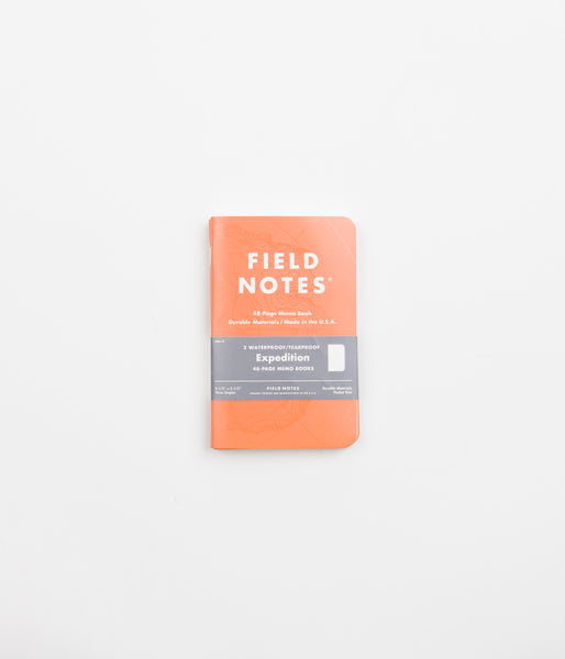 Field Notes Expedition Memo Books (3 Pack) - Dot Graph Paper | Flatspot
