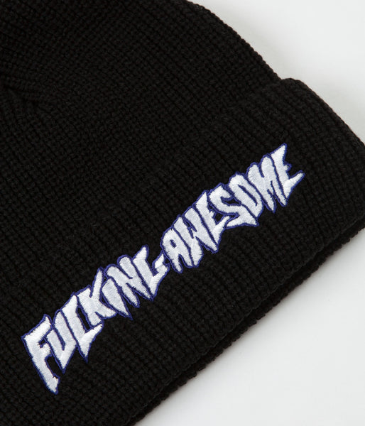 Fucking Awesome FA Beanie - Black | Flatspot