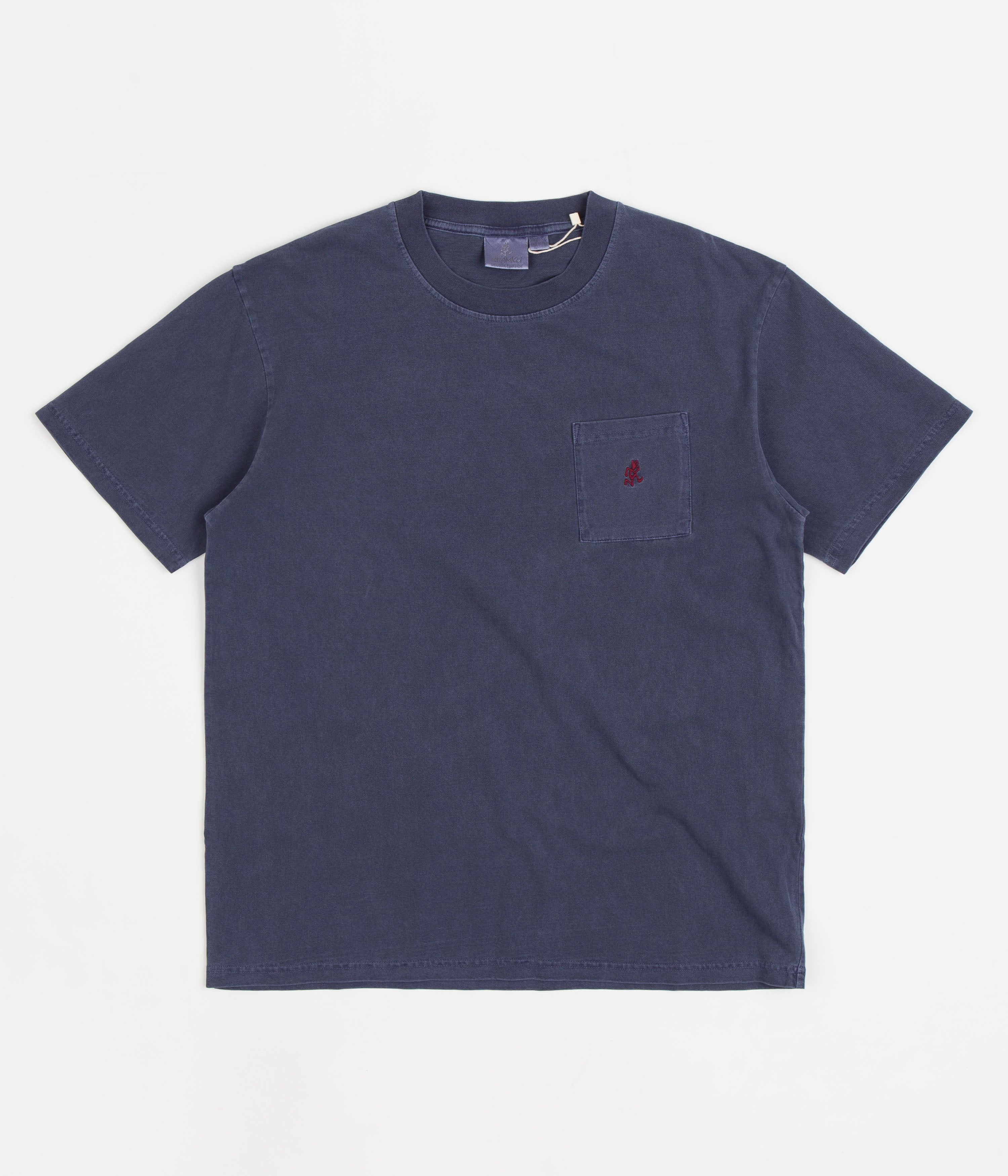 Gramicci One Point T-Shirt - Navy Pigment | Flatspot