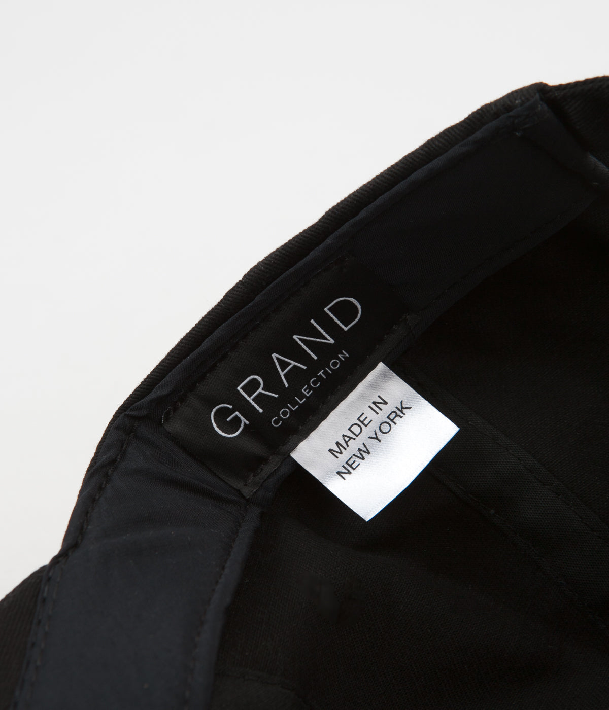 Grand Collection Script Cap - Black | Flatspot