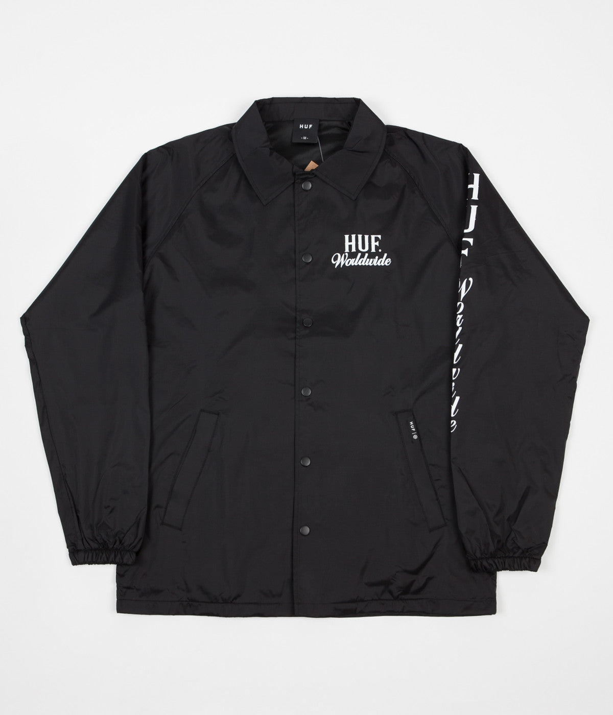 HUF Ultra Coaches Jacket - Black | Flatspot