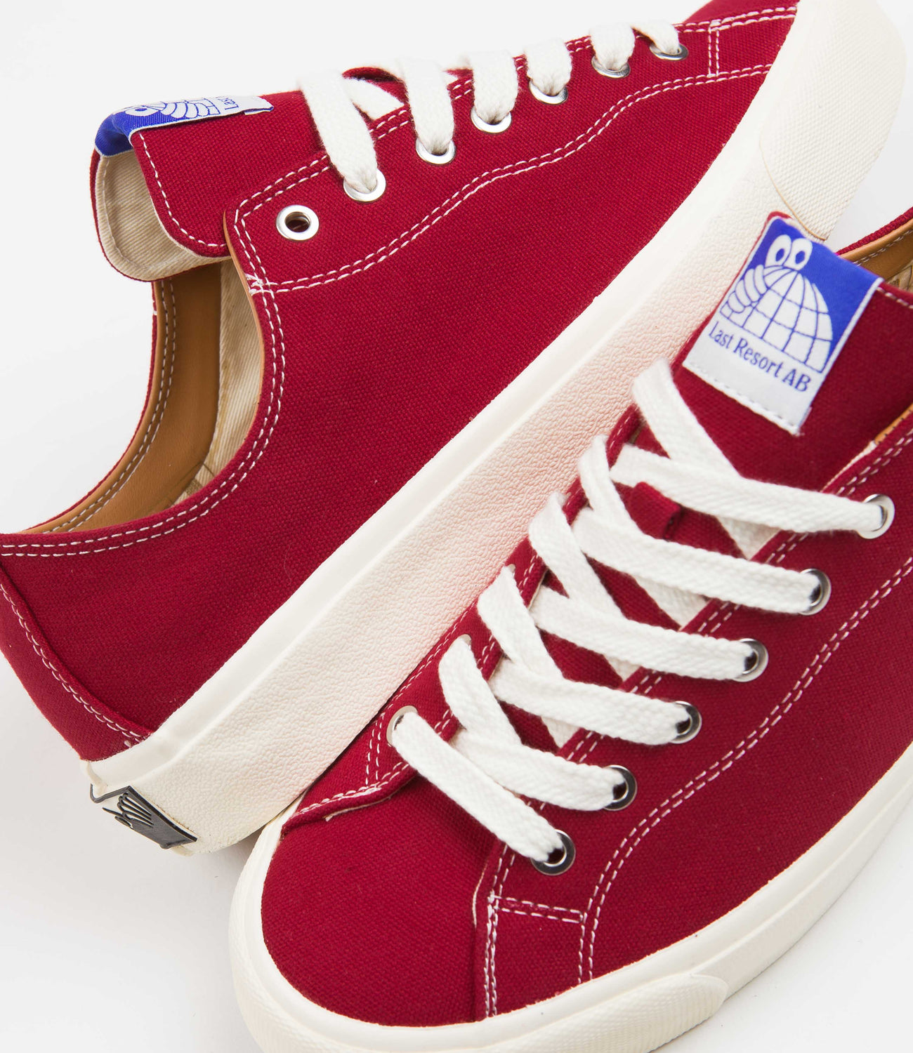 Last Resort AB VM003 Canvas Shoes - Classic Red / White | Flatspot