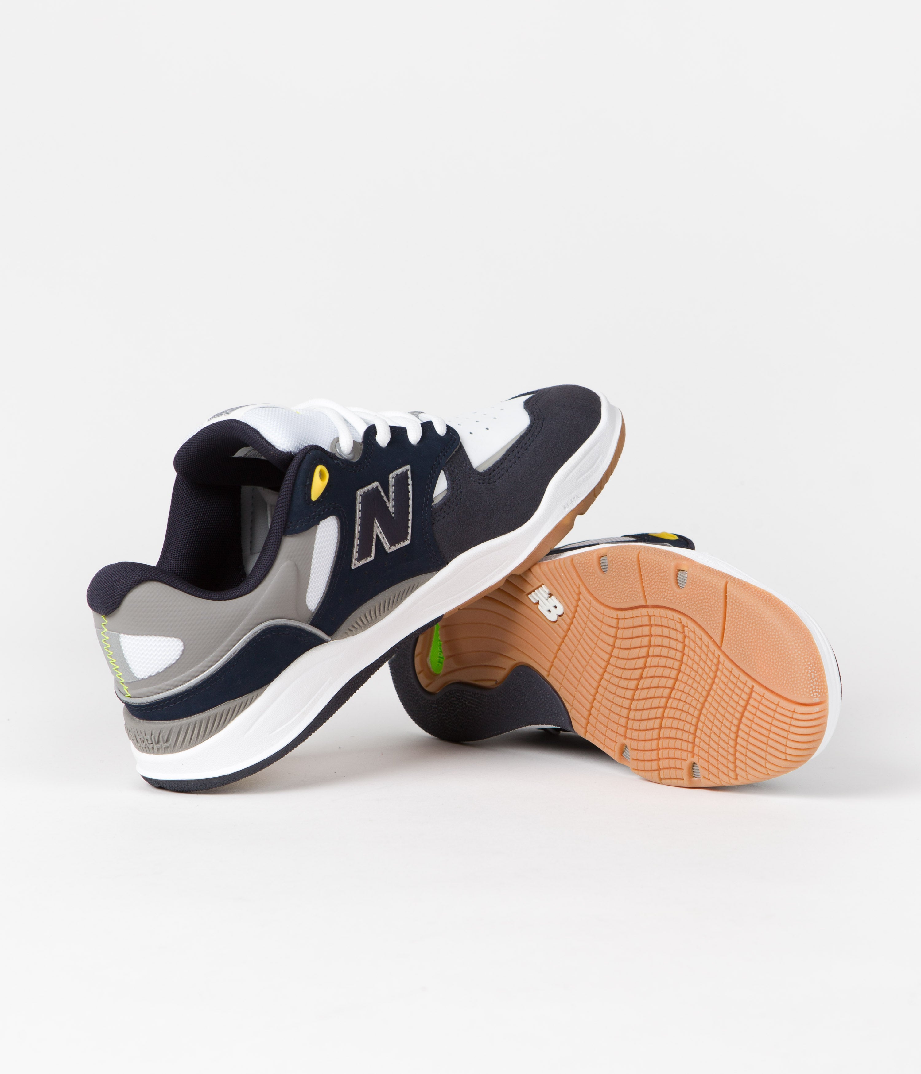New Balance Numeric 1010 Tiago Lemos Shoes - Navy / Yellow | Flatspot