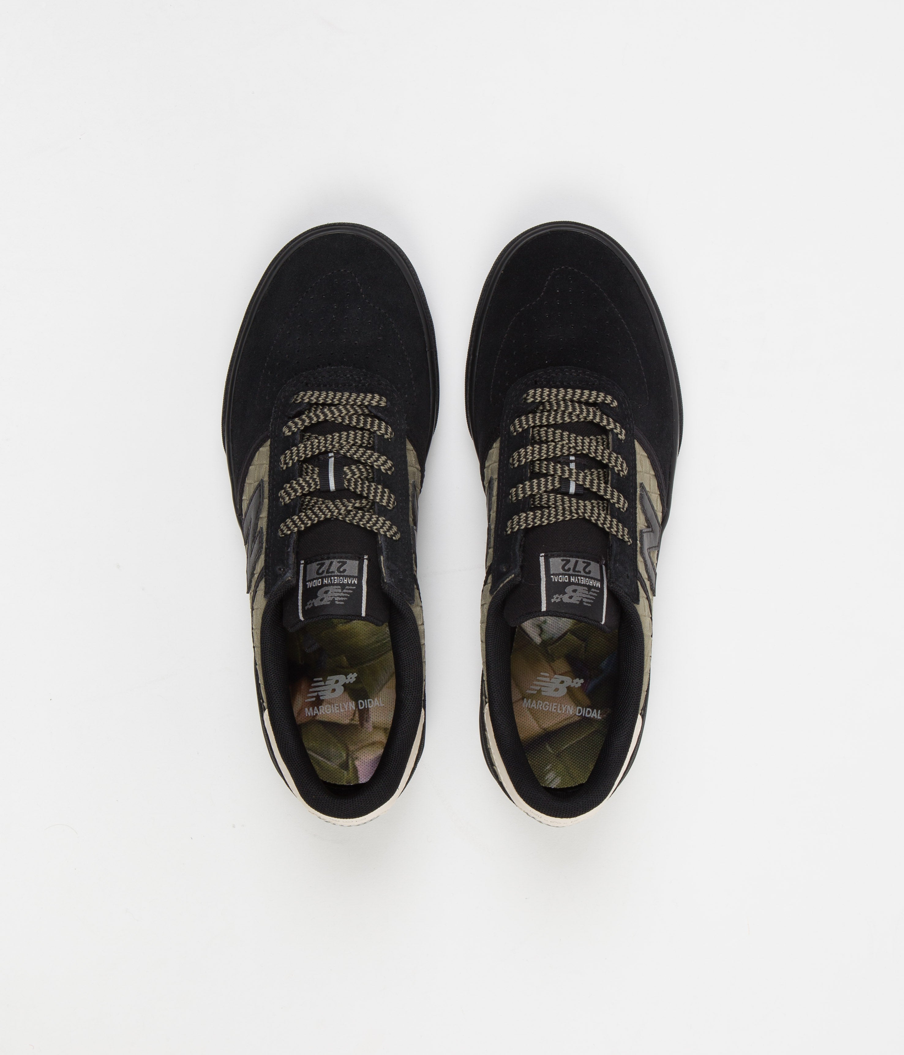 New Balance Numeric 272 Margielyn Didal Shoes - Black / Green | Flatspot